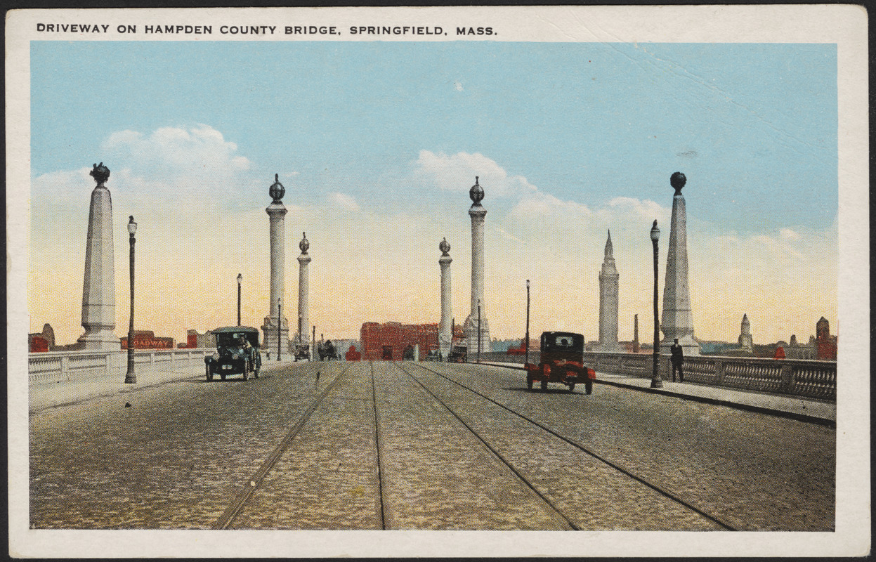 Driveway on Hampden County Bridge, Springfield, Mass. - Digital ...