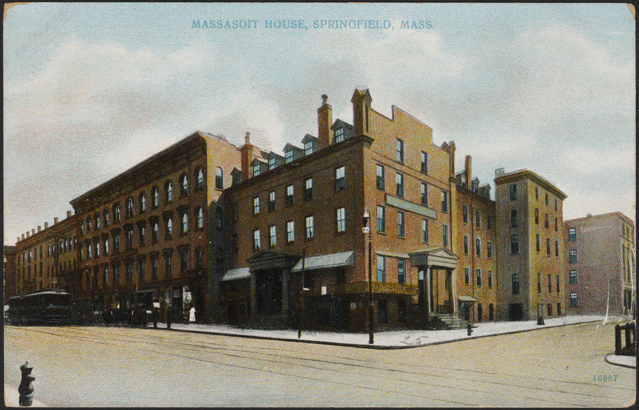 Massasoit House, Springfield, Mass. - Digital Commonwealth