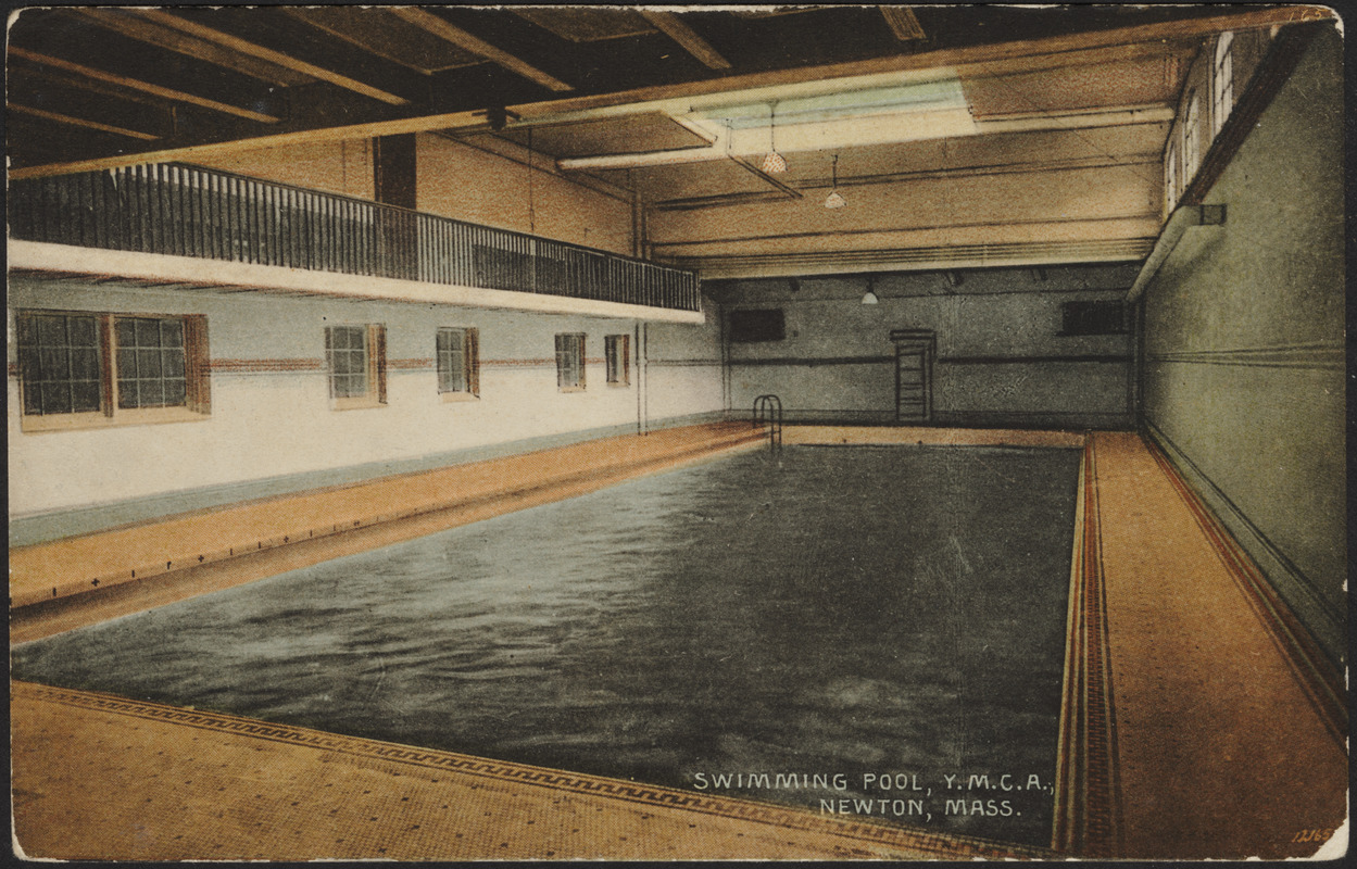 Swimming pool, Y.M.C.A., Newton, Mass. - Digital Commonwealth