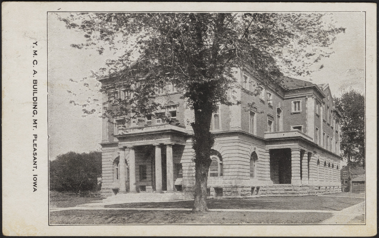 Y.M.C.A. building, Mt. Pleasant, Iowa - Digital Commonwealth