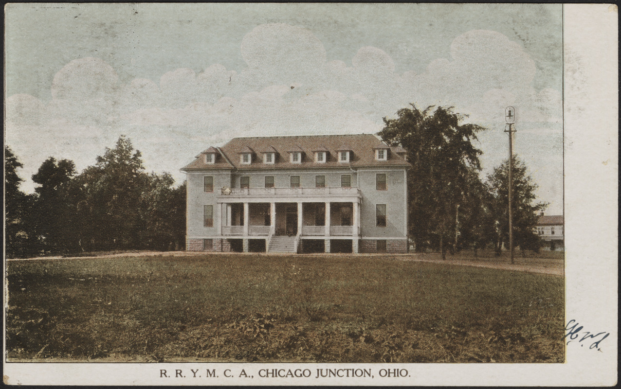 R.R. Y.M.C.A., Chicago Junction, Ohio - Digital Commonwealth