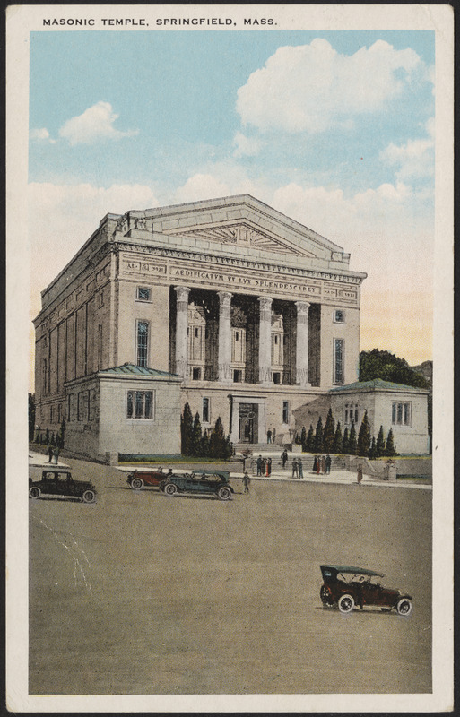 Masonic Temple, Springfield, Mass. - Digital Commonwealth
