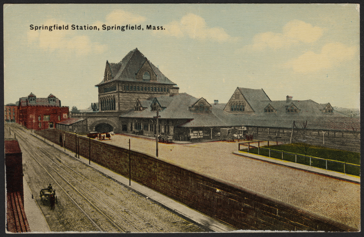 Springfield Station, Springfield, Mass. - Digital Commonwealth