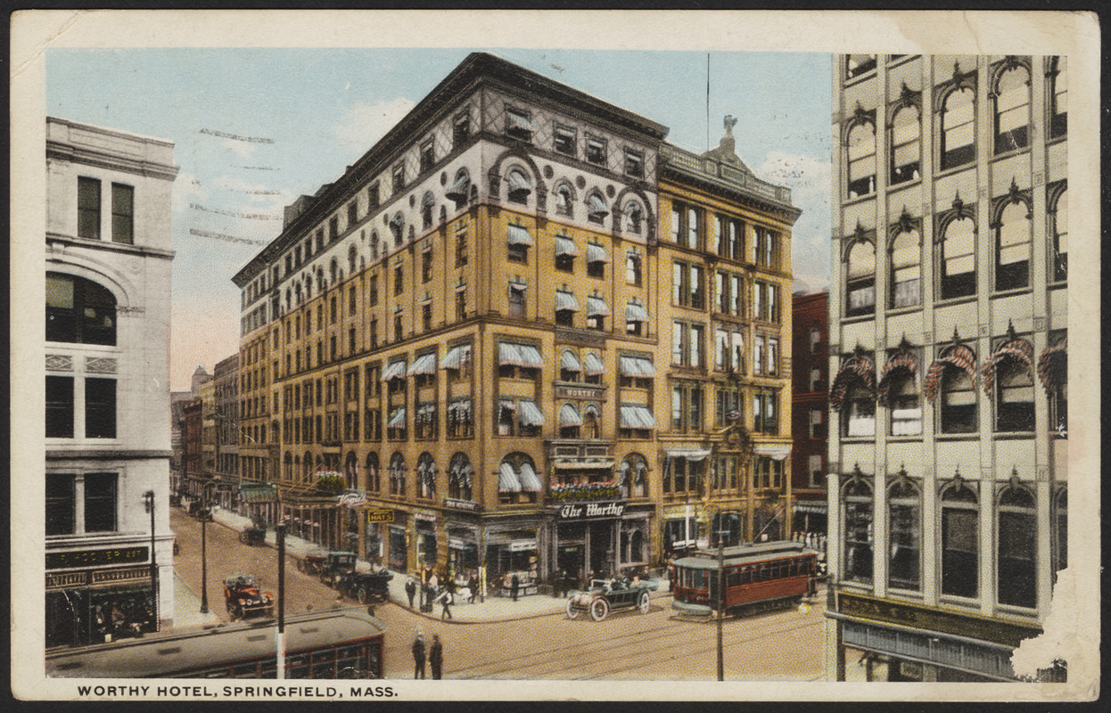 Worthy Hotel, Springfield, Mass. - Digital Commonwealth