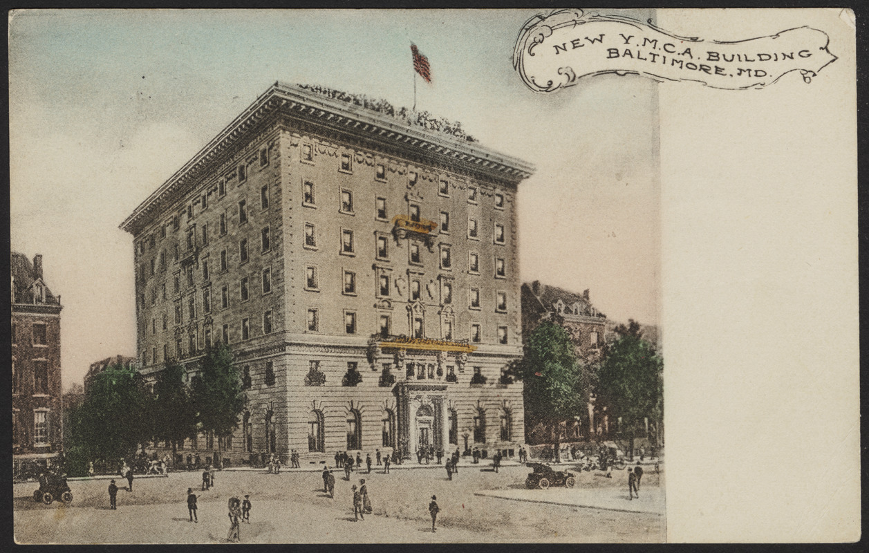 New Y.M.C.A. building Baltimore, MD - Digital Commonwealth