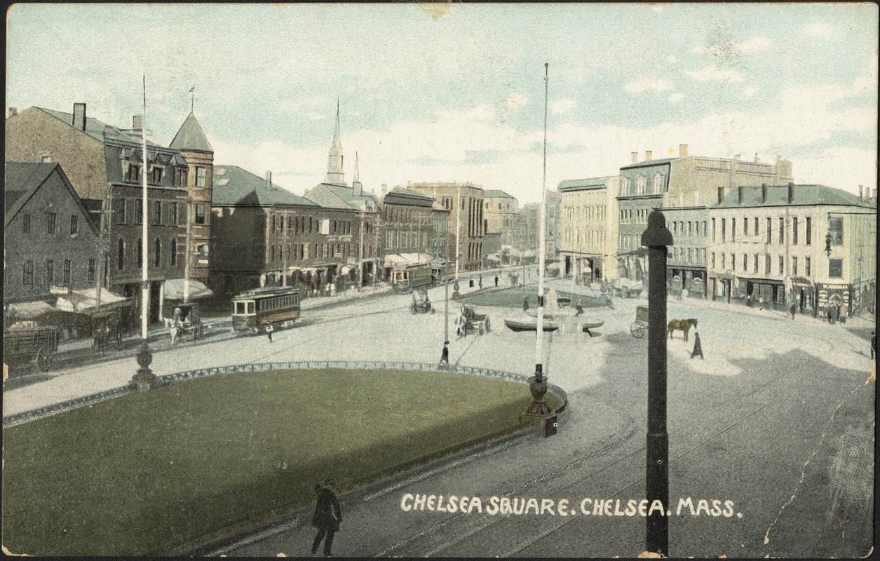 Chelsea Square, Chelsea, Mass. - Digital Commonwealth
