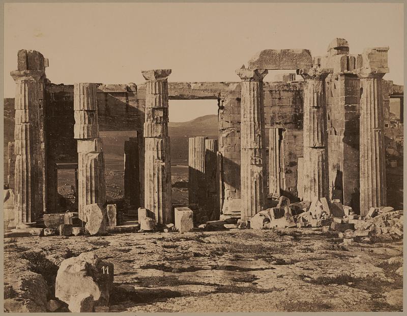 Propylaea, interior - Digital Commonwealth