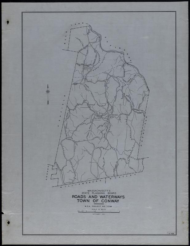 Roads and Waterways Town of Conway - Digital Commonwealth