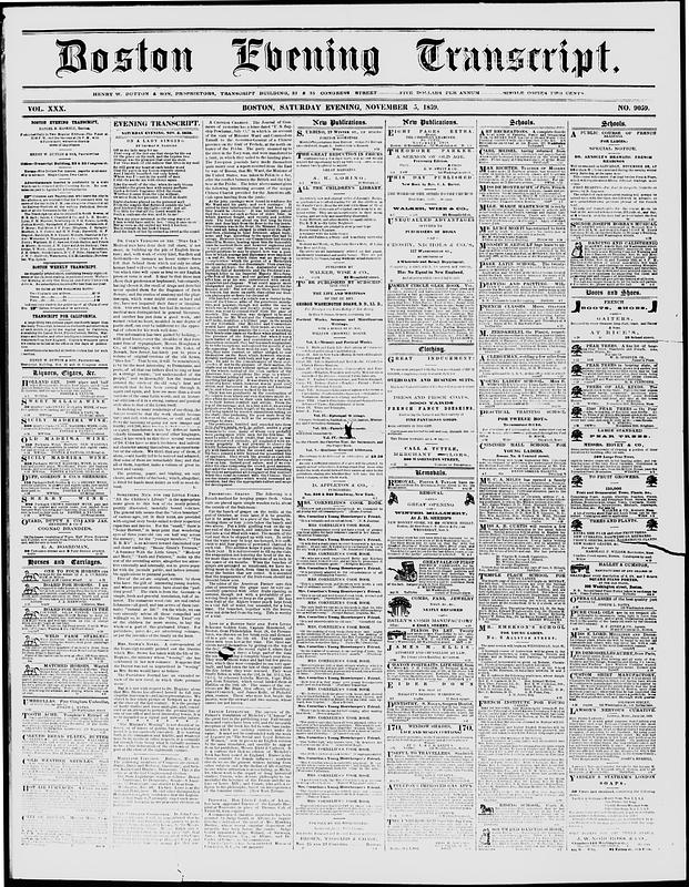 Boston Evening Transcript - Digital Commonwealth