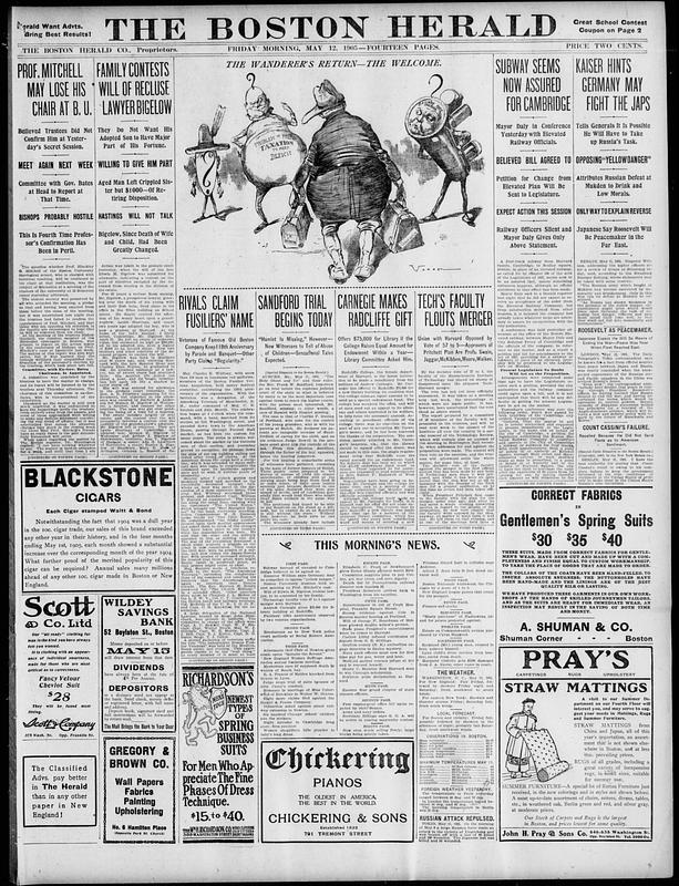 The Boston Herald. May 12, 1905 - Digital Commonwealth