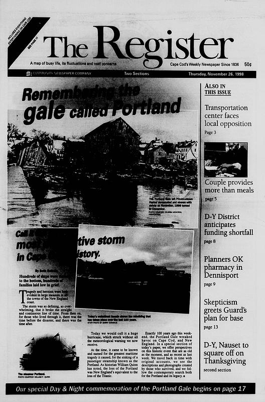 The Register. November 26, 1998 - Digital Commonwealth