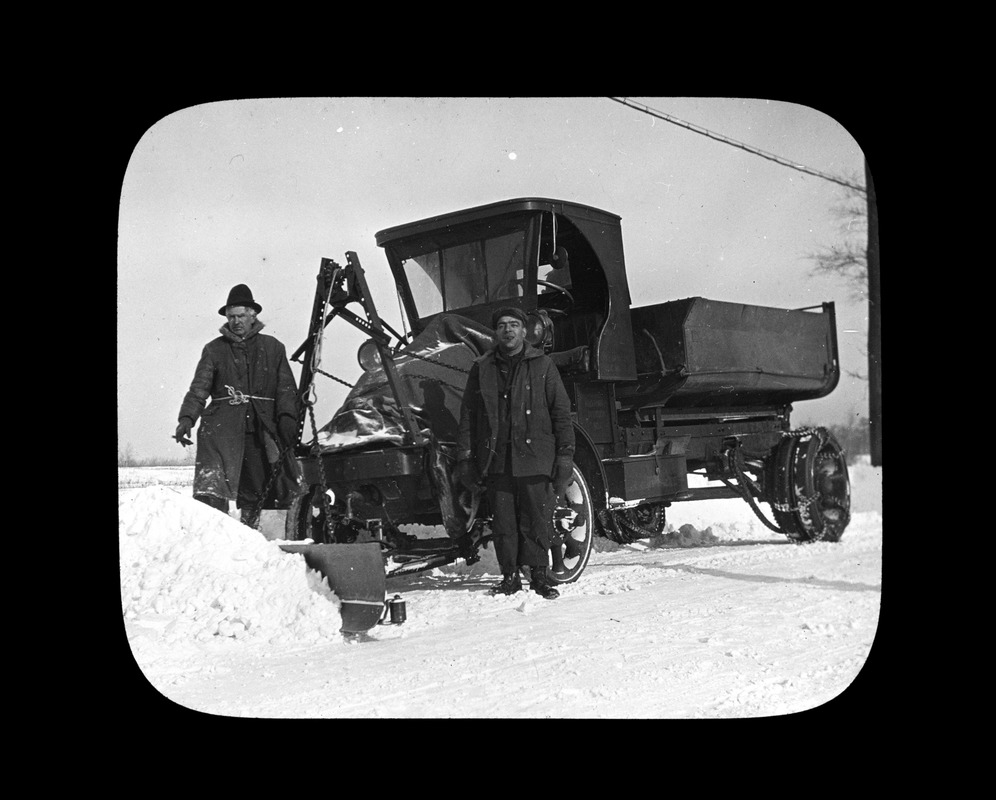 Public Works Department snow removal - Digital Commonwealth