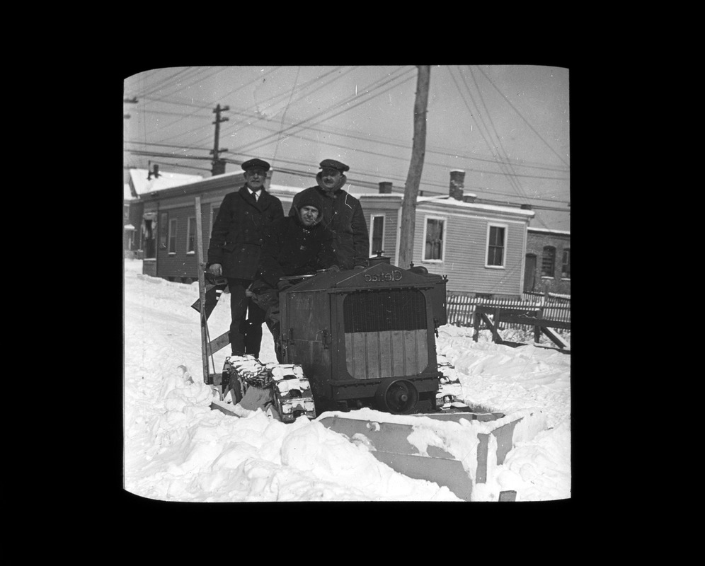 Public Works Department snow removal - Digital Commonwealth