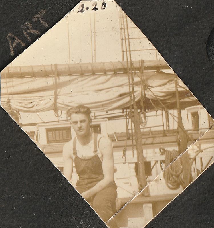 Arthur S. "Art" Graham on U.S. Revenue Cutter Comanche - Digital ...