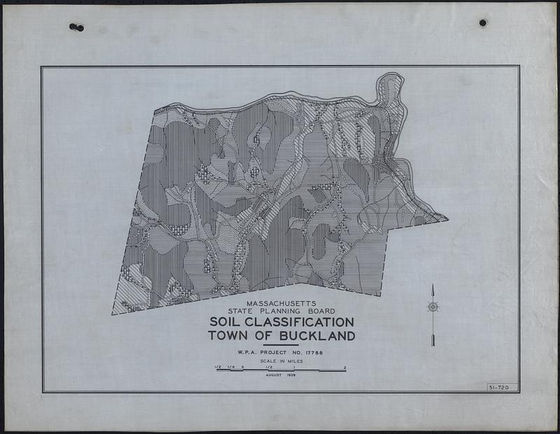 Soil Classification Town of Buckland - Digital Commonwealth