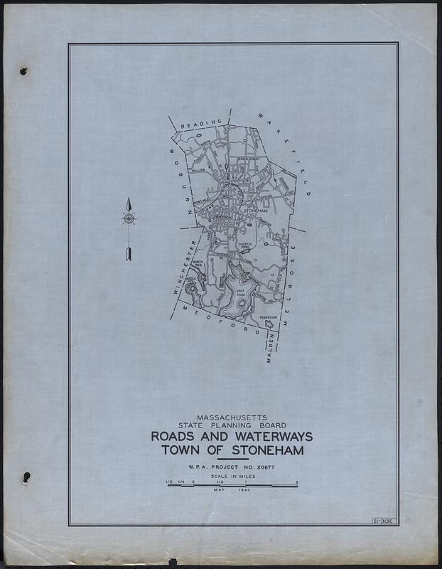Roads and Waterways Town of Stoneham - Digital Commonwealth