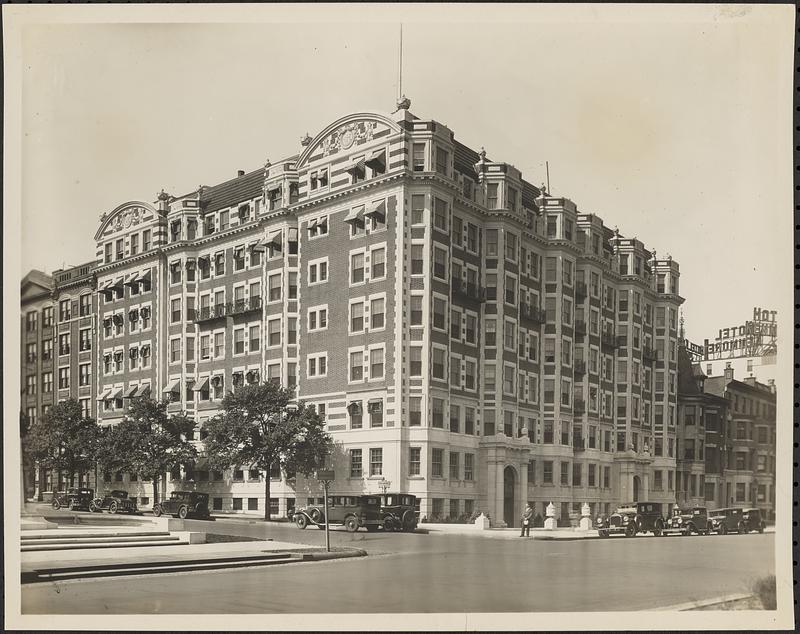 The Braemore Hotel, 466 Comm. Ave., after sandblasting and pointing ...