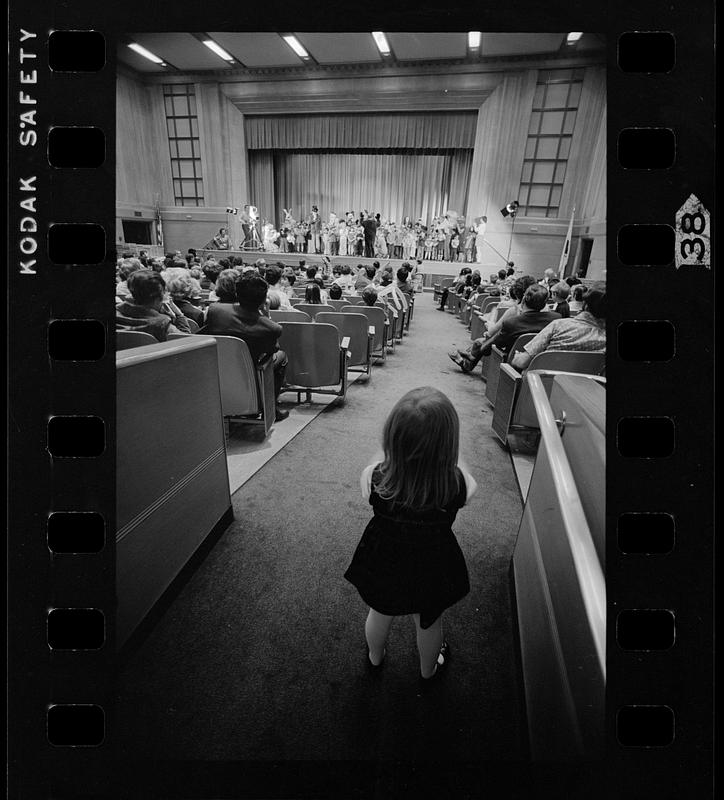 Employees' Christmas entertainment, NE Life Insurance Company, Boston ...