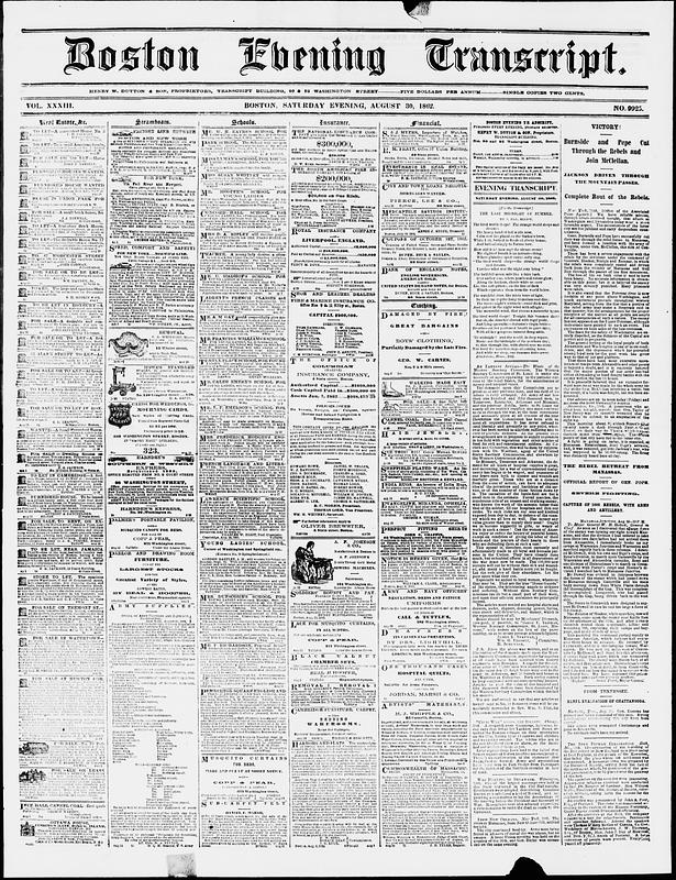 Boston Evening Transcript - Digital Commonwealth
