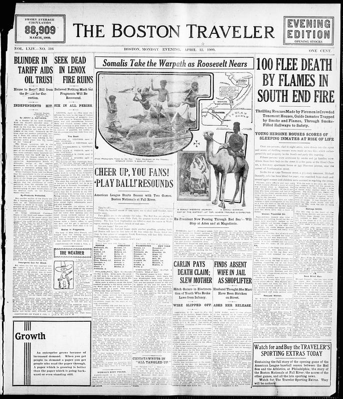 The Boston Traveler. April 12, 1909 - Digital Commonwealth