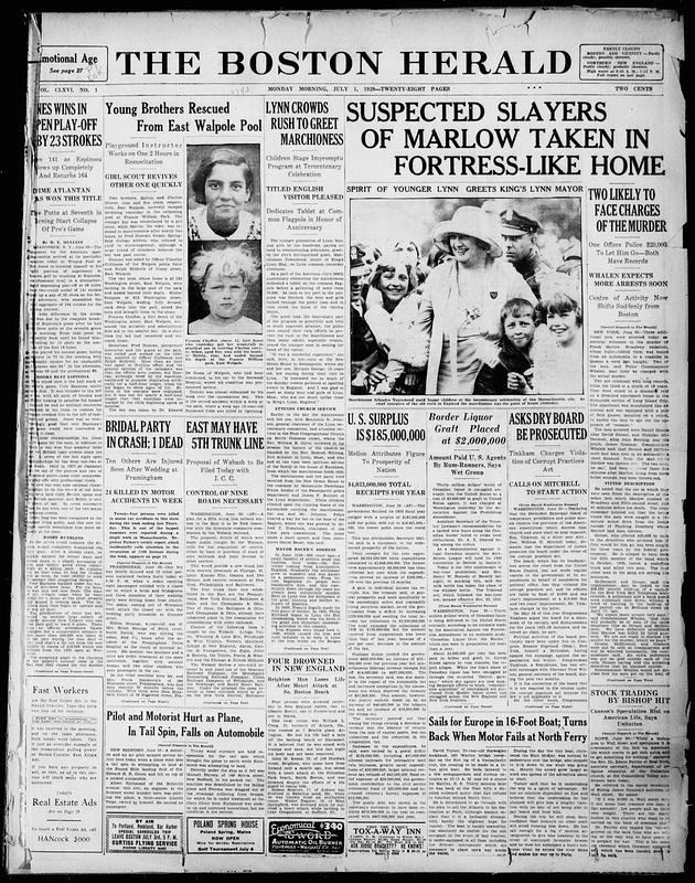 Boston Herald. July 01, 1929 - Digital Commonwealth