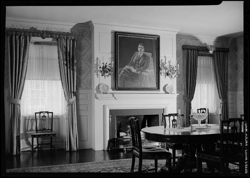 Usher House, interior - Digital Commonwealth