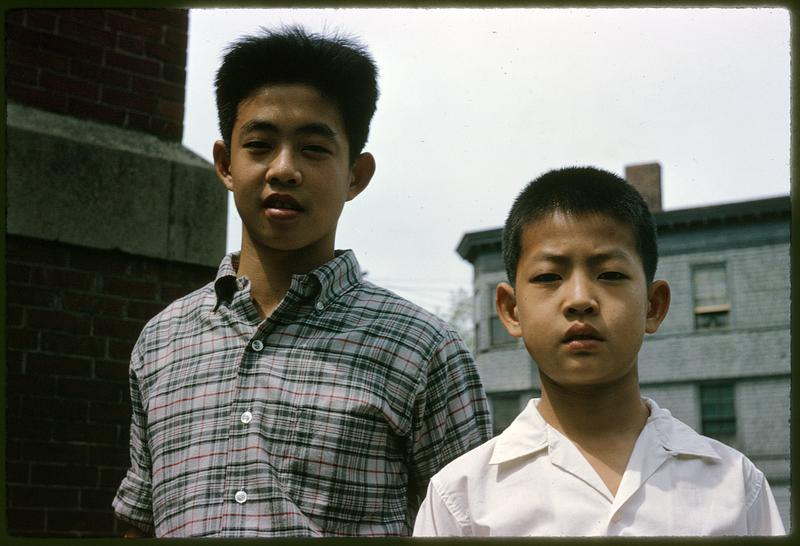 Portrait of two boys - Digital Commonwealth