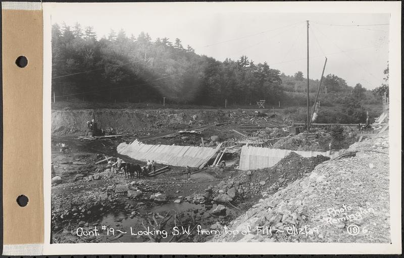 Contract No. 19, Dam and Substructure of Ware River Intake Works at ...