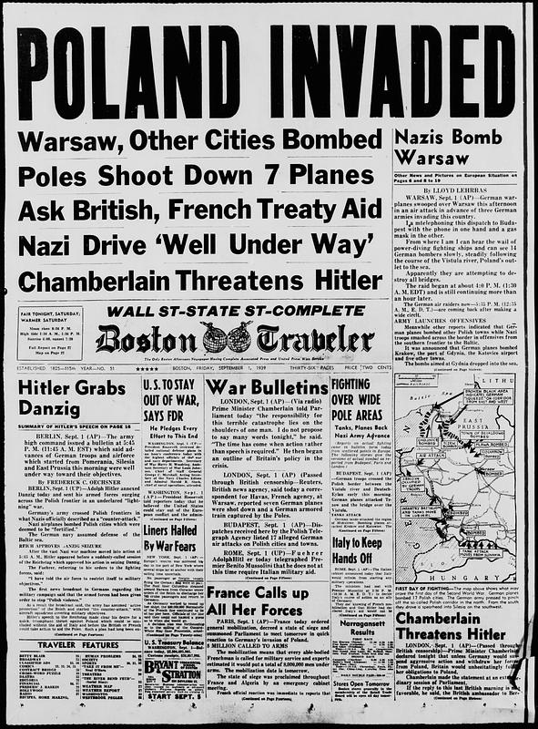 The Boston Traveler. September 01, 1939 - Digital Commonwealth