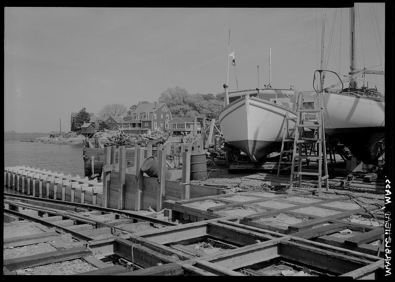 Marblehead, boatyards - Digital Commonwealth