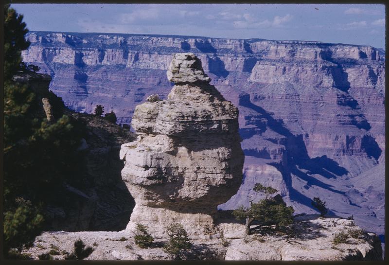 Duck on a Rock formation, Grand Canyon - Digital Commonwealth