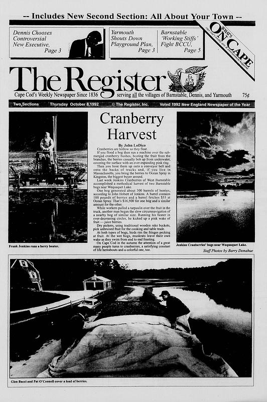 The Register. October 08, 1992 - Digital Commonwealth