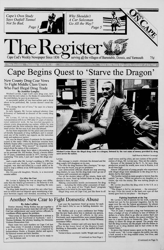 The Register. March 11, 1993 - Digital Commonwealth