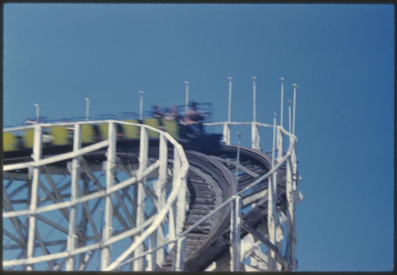 Cyclone roller coaster, Revere Beach, Massachusetts - Digital Commonwealth