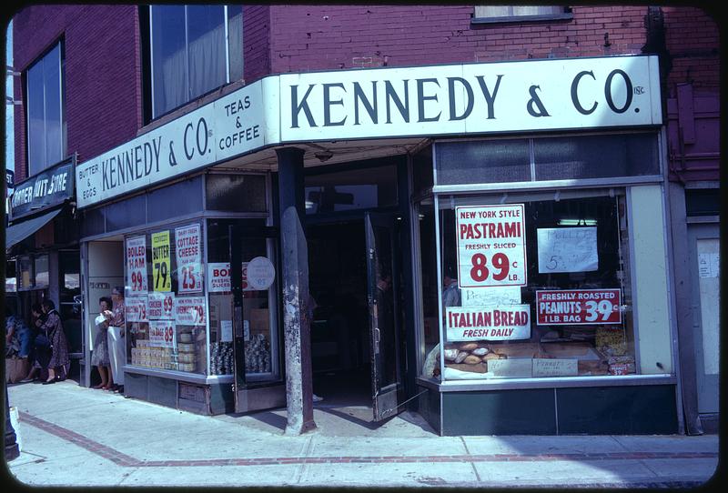 Kennedy & Co. storefront, Hanover Street, Boston - Digital Commonwealth