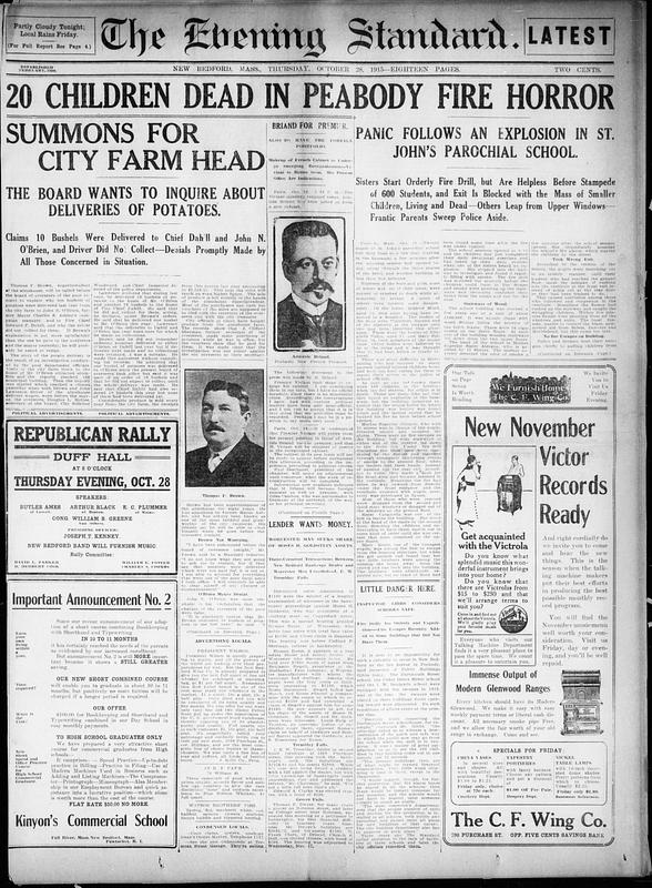 Evening Standard. October 28, 1915 - Digital Commonwealth