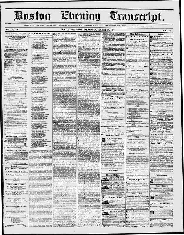 Boston Evening Transcript - Digital Commonwealth