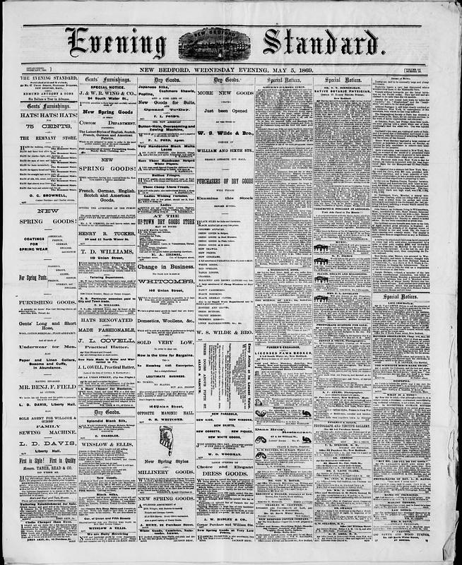 Evening Standard. May 05, 1869 - Digital Commonwealth