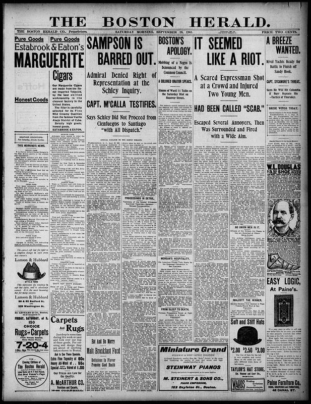 The Boston Herald. September 28, 1901 - Digital Commonwealth