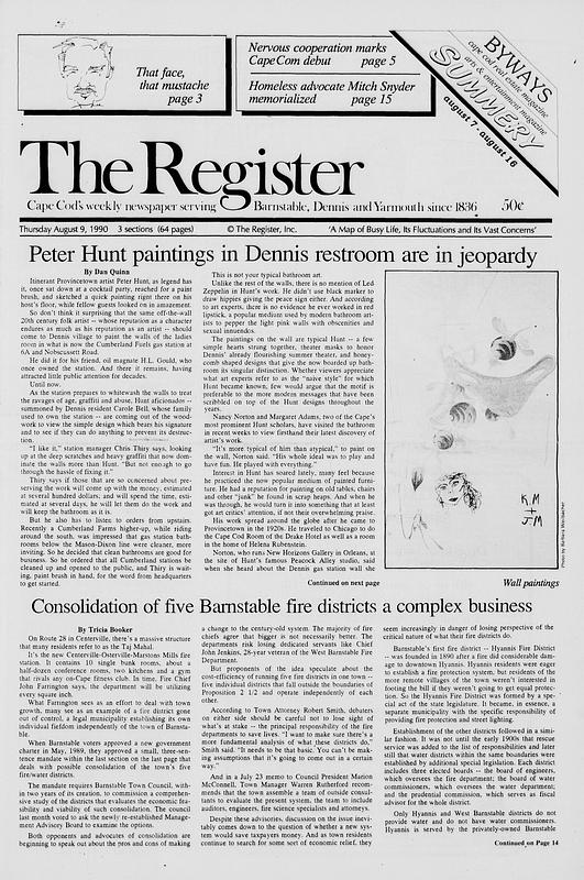 The Register. August 09, 1990 - Digital Commonwealth
