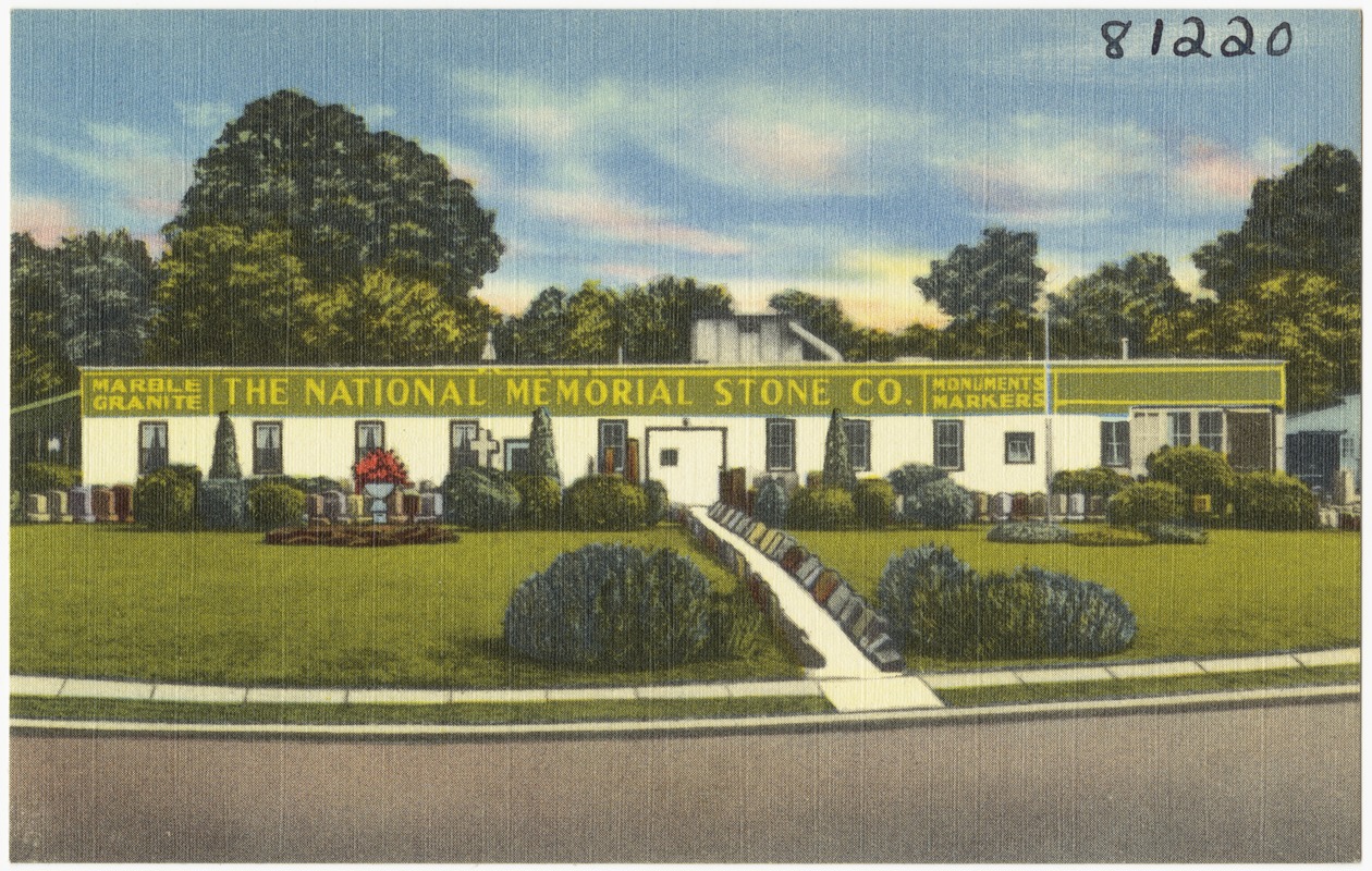 The National Memorial Stone Co. - Digital Commonwealth
