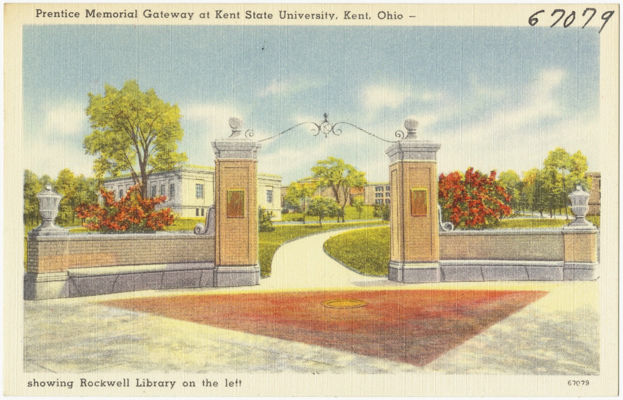 Prentice Memorial Gateway at Kent State University, Kent, Ohio ...