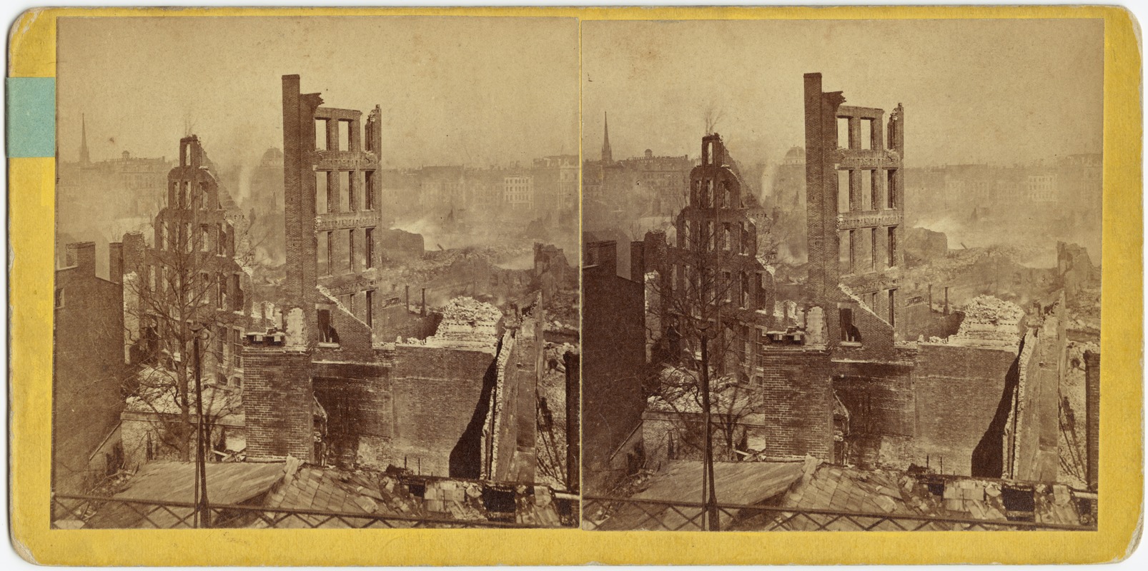 Boston Fire, 1872 - Digital Commonwealth