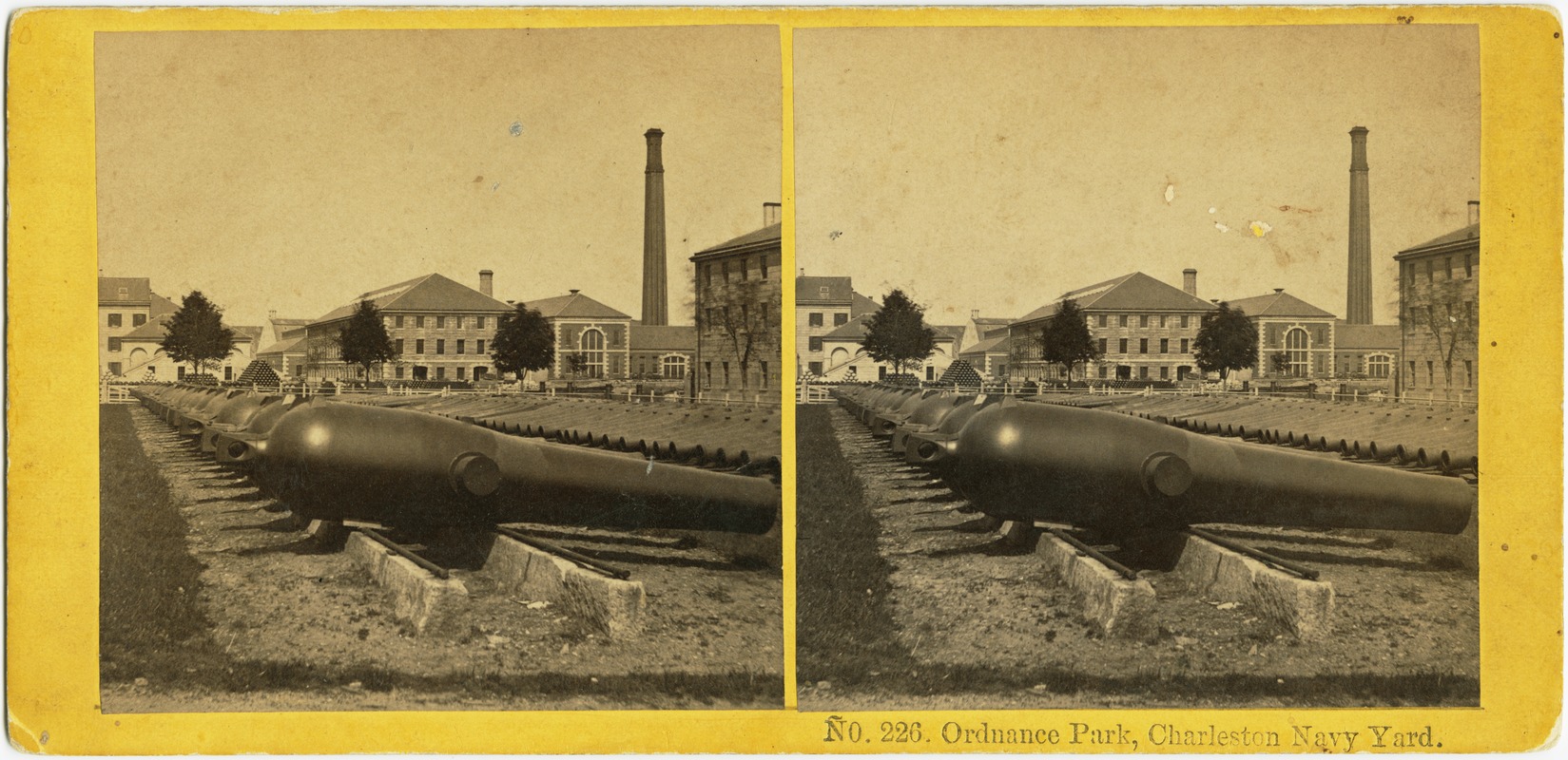 Ordnance Park, Charleston [sic] Navy Yard - Digital Commonwealth