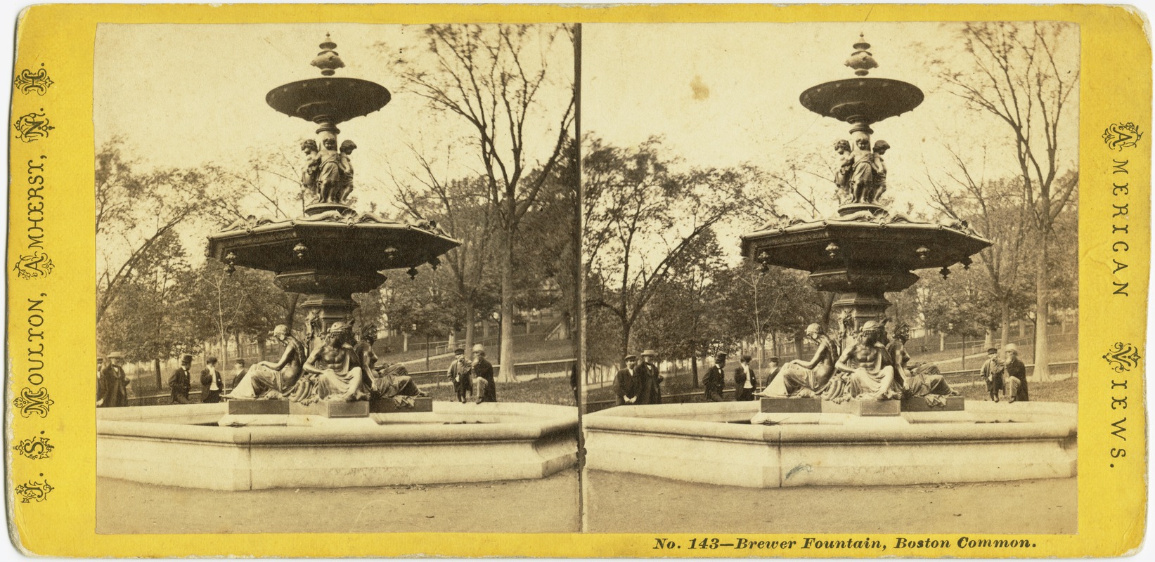 Brewer Fountain, Boston Common - Digital Commonwealth