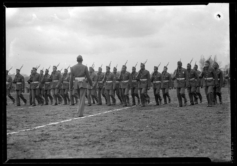 366th Infantry drill team - Digital Commonwealth