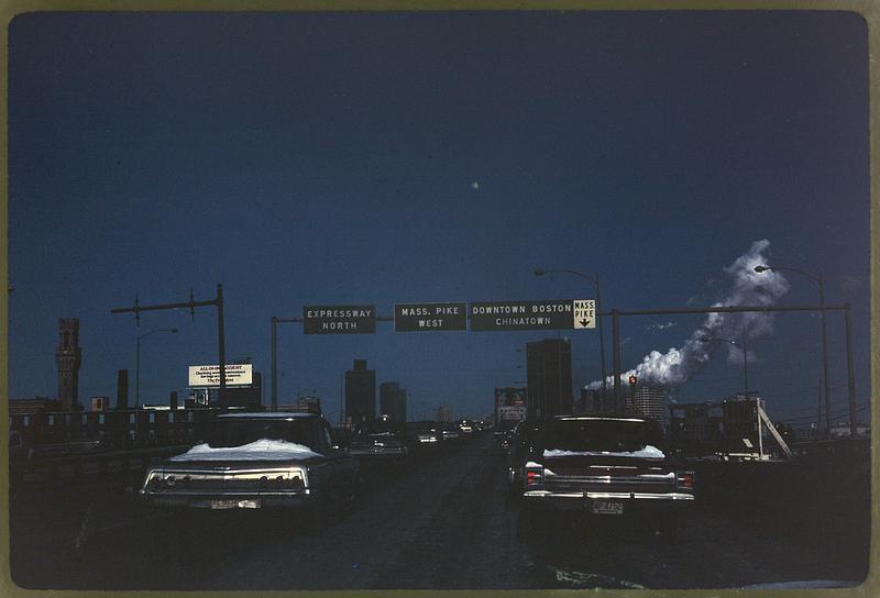 Southeast expressway traffic going toward Boston in autos instead of ...