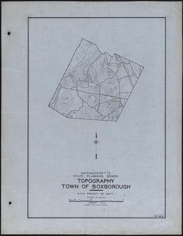 Topography Town of Boxborough - Digital Commonwealth