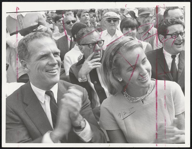 Whites Cheer Red Sox - State Secretary Kevin H. White, and his wife ...