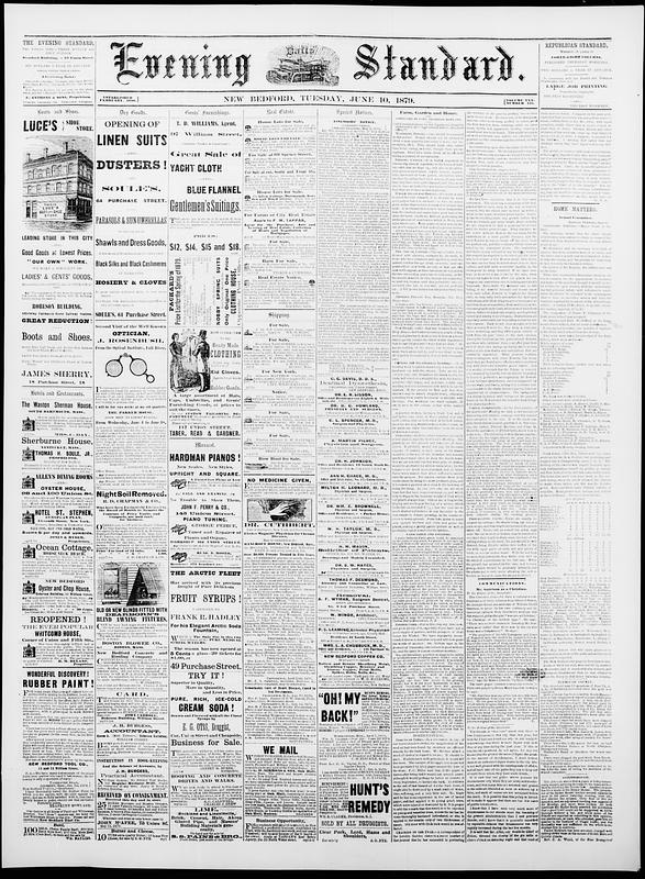 Evening Standard. June 10, 1879 - Digital Commonwealth